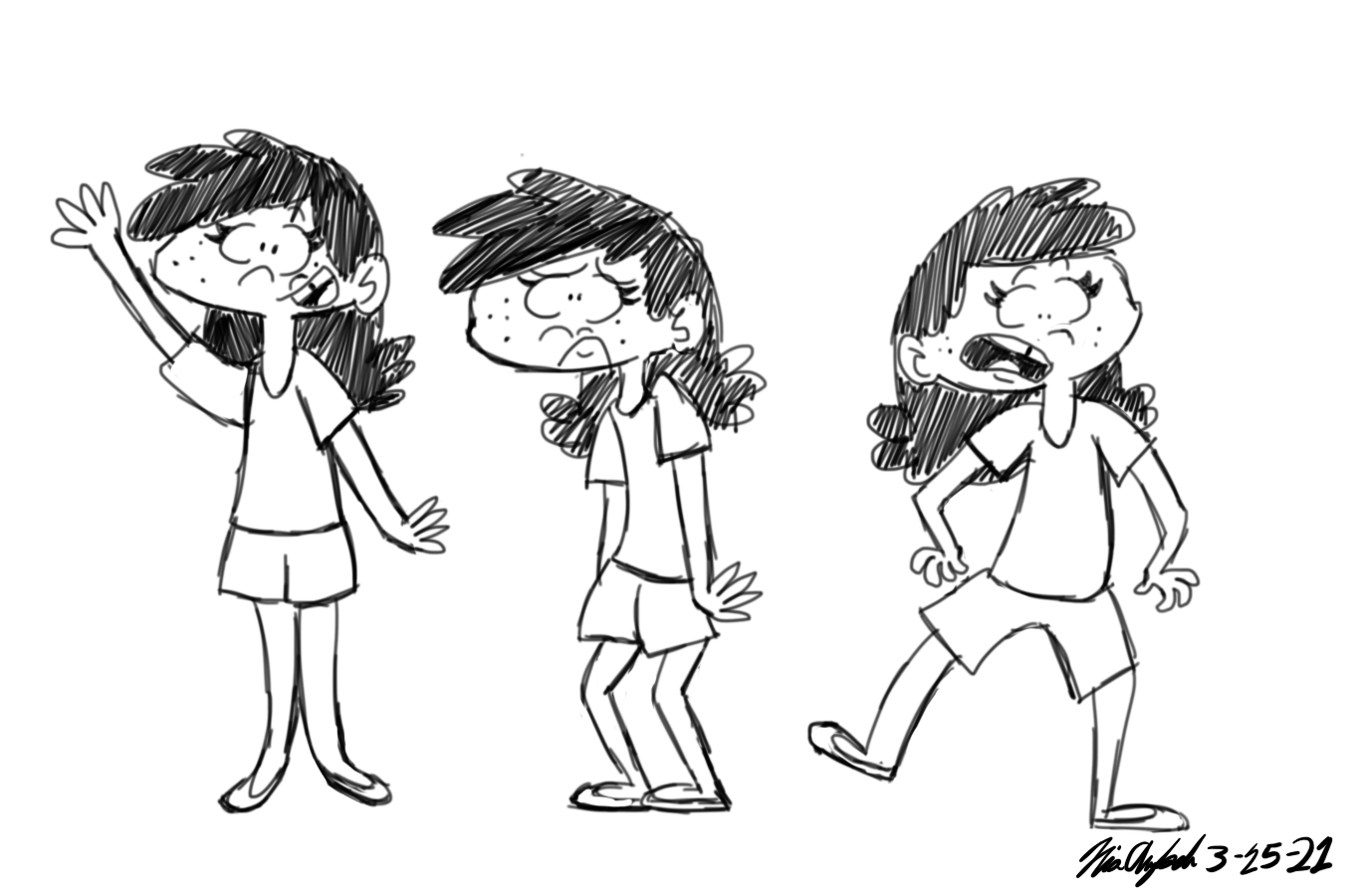 Tammy action poses