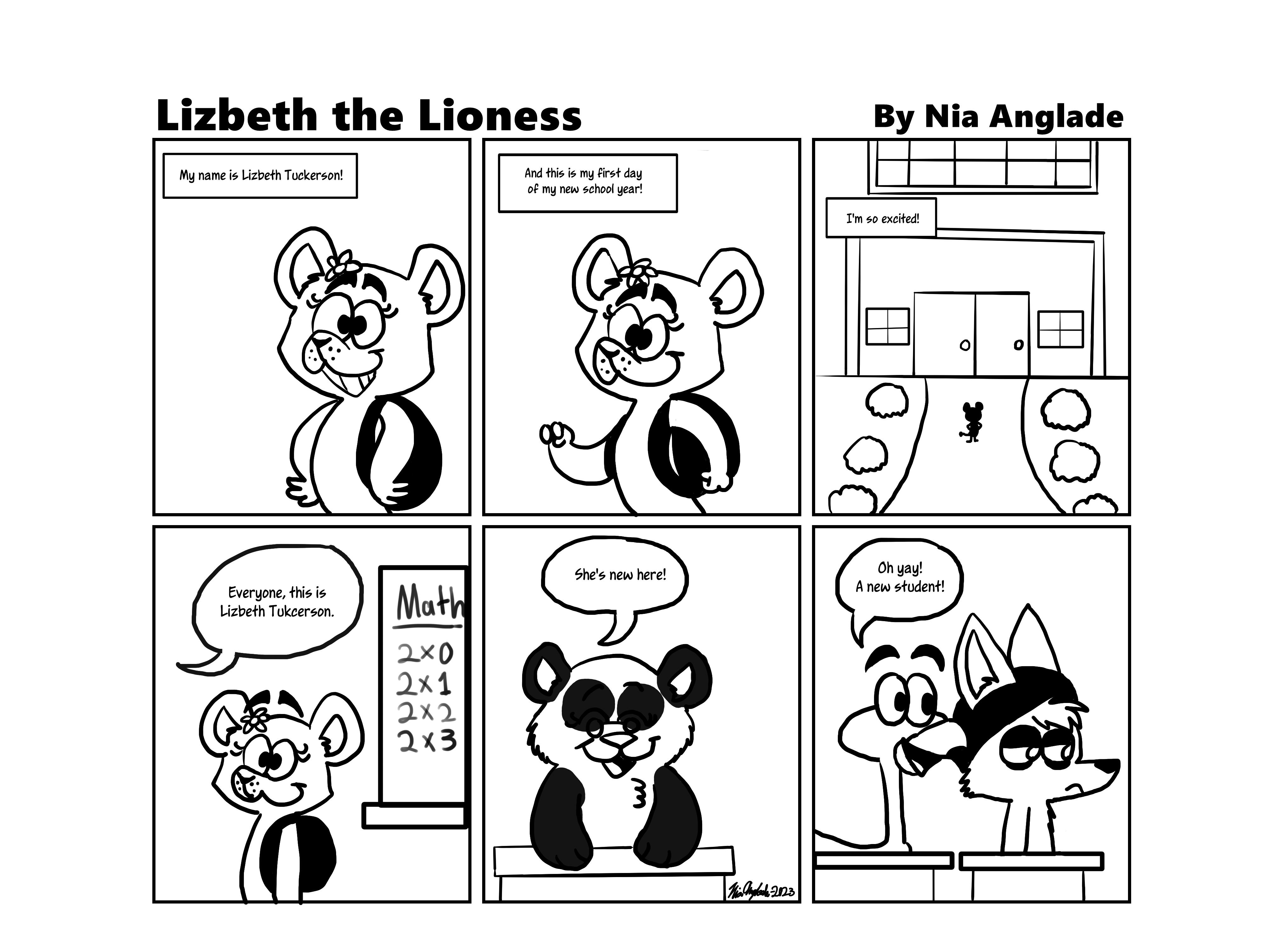 Lizbeth the Lioness #1 (remake)